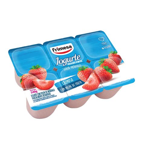 Iogurte Polpa Frimesa 540gr Morango