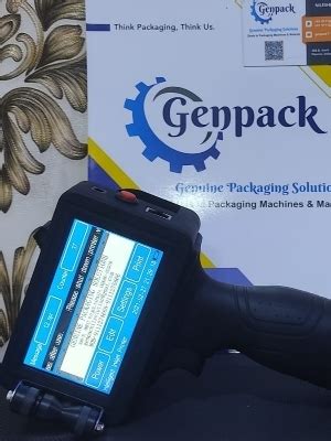 Semi Automatic Handheld Batch Code Printer At INR In Indore Genuine Packaging Solutions