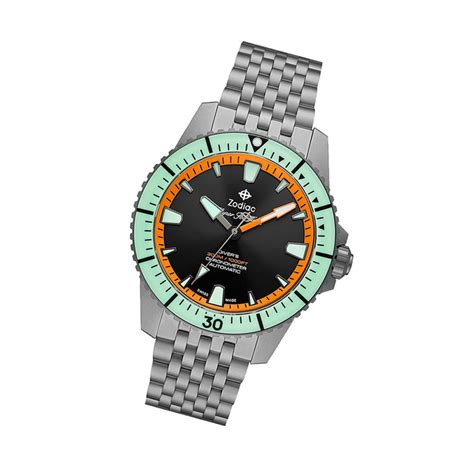 Zodiac Super Sea Wolf Pro Diver Titanium Limited Edition Zo3550