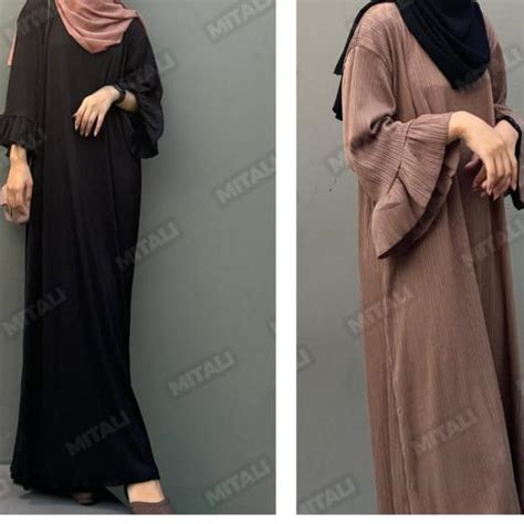 Jual Mt Gamis Serena Necis Tangan Knit Condru Ready Siap Kirim