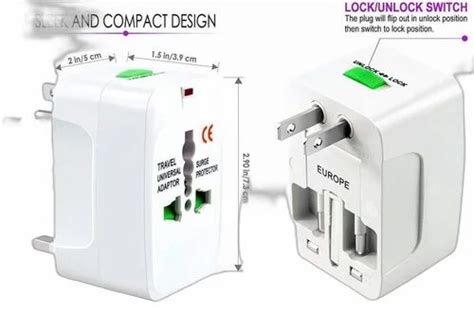 Plastic Universal Multi Purpose Power Adapter For Electronic Instruments At Rs 120 Piece In Delhi