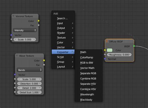 Node In Out Colors In Add Node Menu Materials And Textures Blender Artists Community
