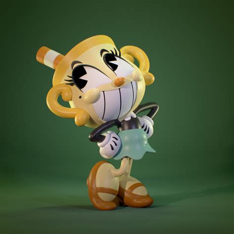 Chalice Cuphead Cuphead Mugman And Ms Chalice Poster By Rjtoons On