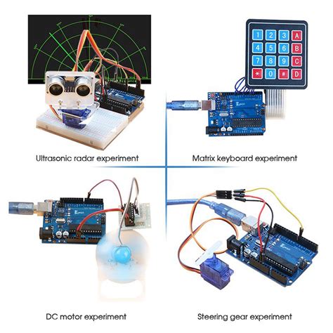 Kit De Démarrage Keywish Pour Arduino Uno Ide Kit De Bricolage Support