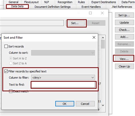 creating the field extraction training batch for the vendor a