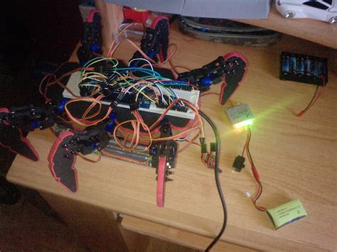 Proyecto Hexapodo Matrices Led Como Ojos Proyectos Arduino Forum