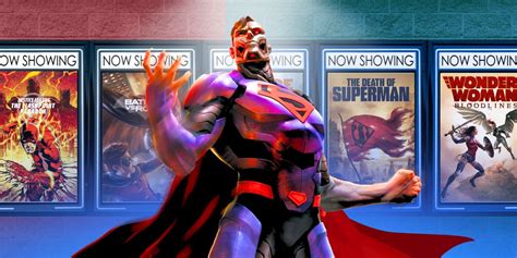 Dc Animated Movie Universe Films In Order