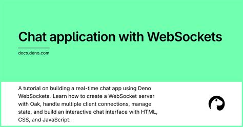 Chat Application With Websockets