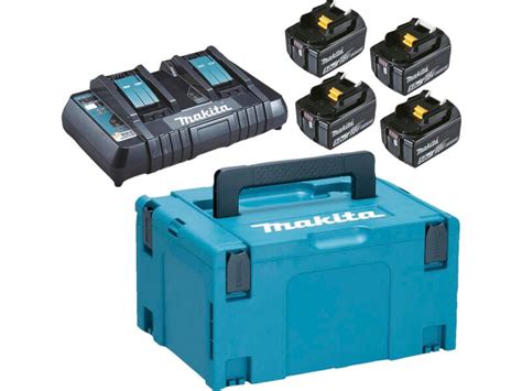 Makita Bl1850b Powerpack Lxt Acculader 2x18 V 4 Accus 18v Li Ion 5ah Hubo