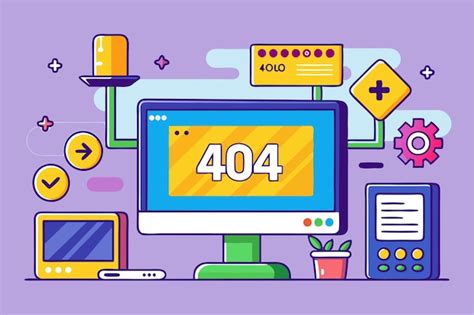 A Vibrant Illustration Represents A Gateway Timeout Error In A Modern
