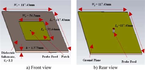 figure 1 from design of serial feeds for a bifurcated beam of bend