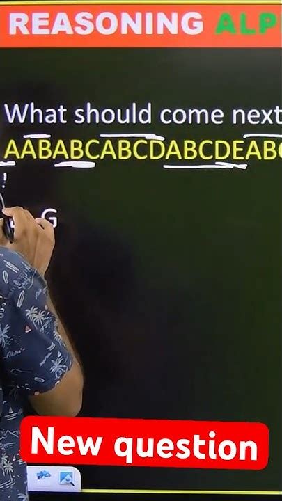 Alphabet Series Reasoning Question Sombir Sir Youtube