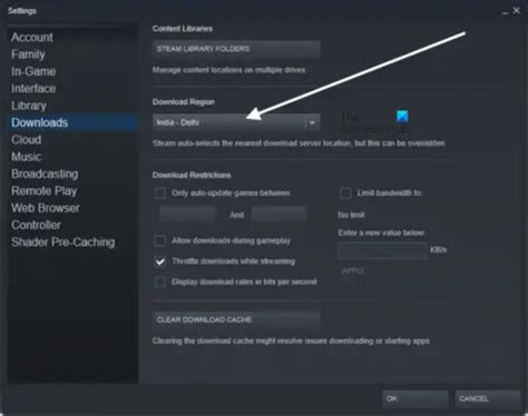 Steam Download Stuck Not Showing Progress Or Keeps Restarting