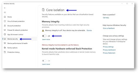 How To Silently Dismiss Windows Security Memory Integrity Warning On Windows 11 Microsoft Qanda