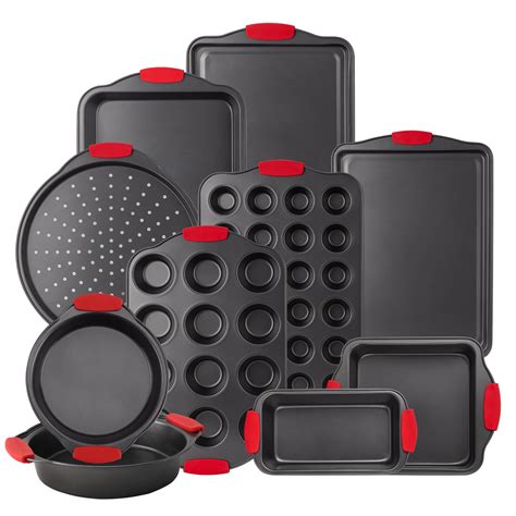 Country Kitchen 10 Piece Nonstick Stackable Bakeware Set Pfoa Pfos