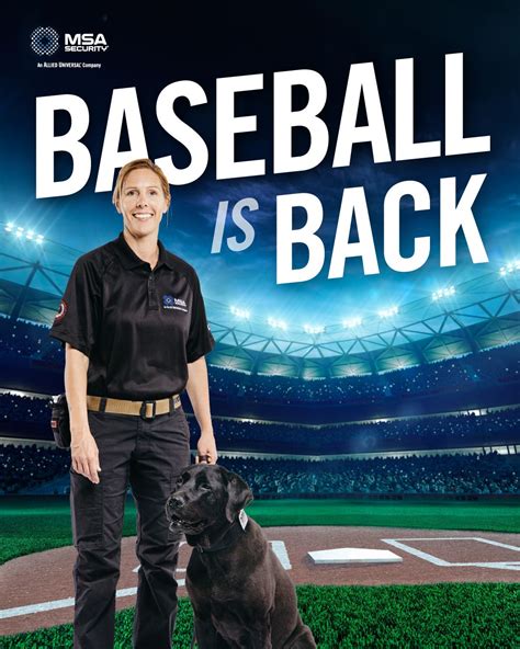 Msa Security On Linkedin Its Game Time As Baseballs Opening Day
