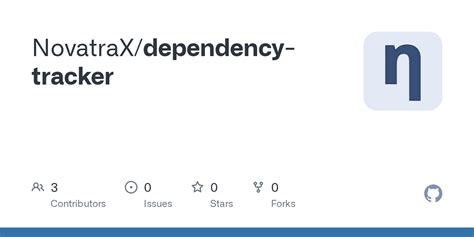 Github Novatraxdependency Tracker