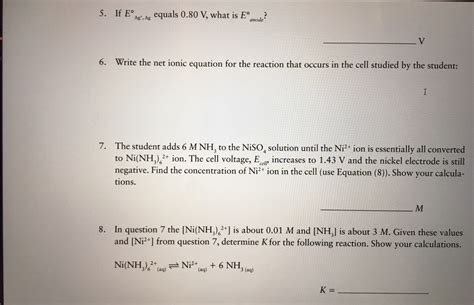 Solved I Need Help With Number Seven And Eight Only But I Chegg Com