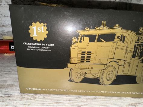 134 1953 Kenworth Bullnose Holmes Wrecker First Gear 30 Anniversary Ebay