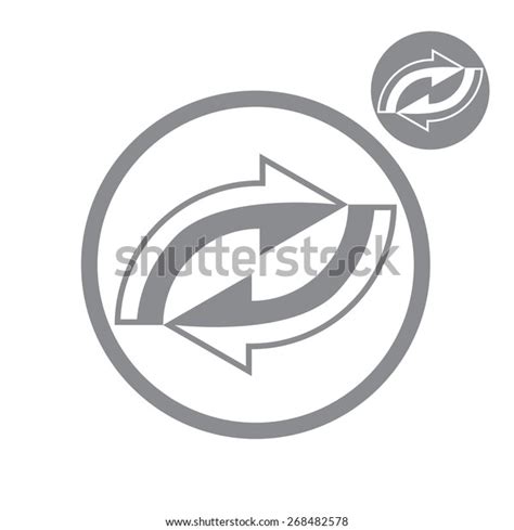 Reload Refresh Arrows Loop Vector Simple Stock Vector Royalty Free