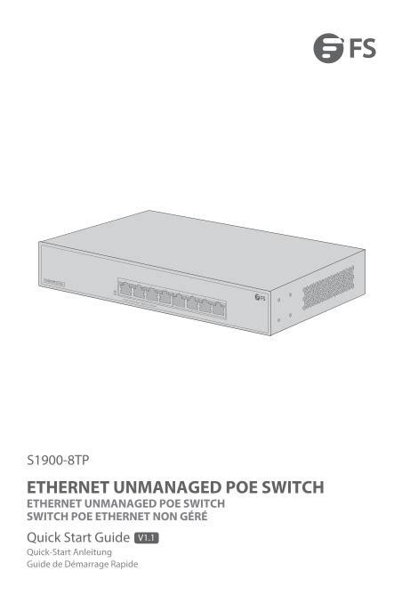 Pdf Ethernet Unmanaged Poe Switch Dokumen Tips