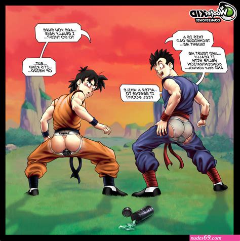 Goku X Gohan Comic Naked Nudes
