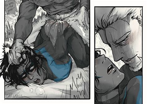 Rule 34 Ass Slap Deathstroke Dick Grayson Gay Gay Anal Gay Domination