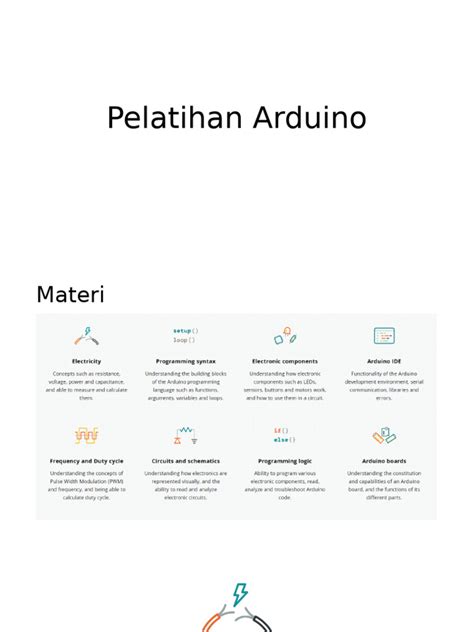 Pelatihan Arduino Pdf Pelatihan Arduino Pdf