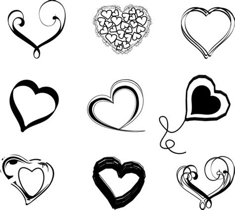 Black Heart Vector at GetDrawings | Free download