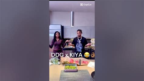 DDG COOK’S WITH KYA W COLLAB 😂 #ddg #cooking #viralclip - YouTube