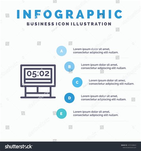 Board Game Score Scoreboard Line Icon Stock Vector Royalty Free
