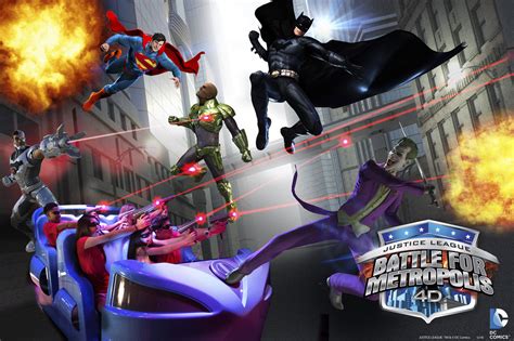 Newsplusnotes Justice League Battle For Metropolis 4d Opens At Three
