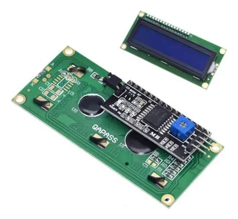 10 x display lcd 16x2 1602 com backlight azul i2c p arduino