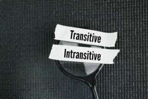 Intransitive Verben Bedeutung Regeln Und Beispiele