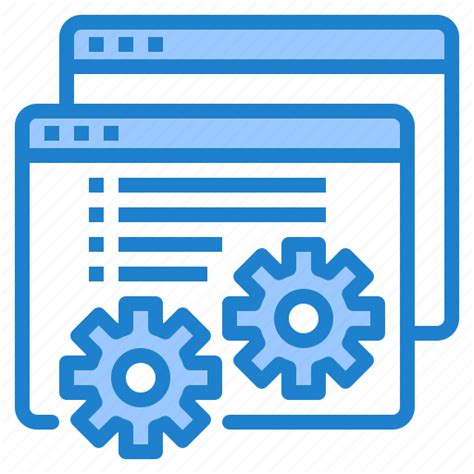 Config Setting Configuration Settings Gear Icon Download On