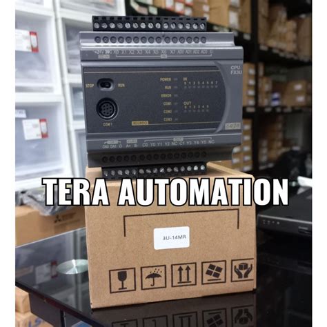 jual fx3u 14mr analog untuk plc rs485 shopee indonesia