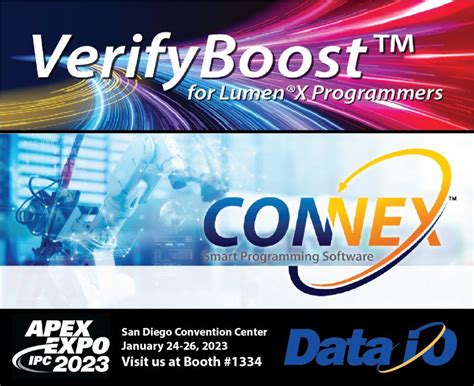 Data Io On Linkedin Apex2023 Daio Ipcapexexpo Dataprogramming Ufs Connectedfactory