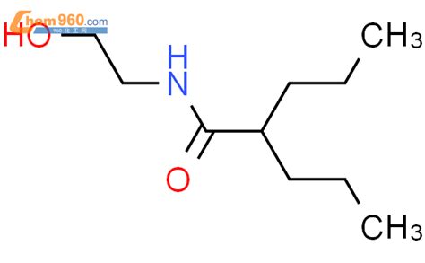 3116 29 8pentanamiden 2 Hydroxyethyl 2 Propyl 化学式、结构式、分子式、mol