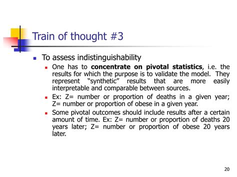 Ppt Statistical Concepts Of Validation Of Microsimulation Models