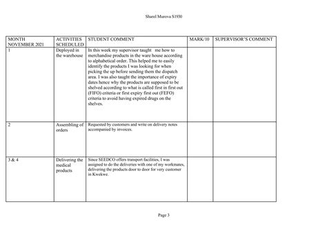 Internship Log Book Pdf