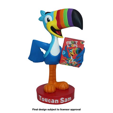 Toucan Sam Bobblehead Kelloggs Froot Loops Bobbletopia