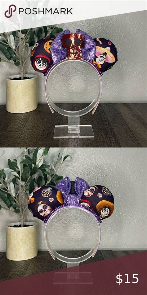 Disney Inspired Coco Ears Disney Inspired Ear Coco