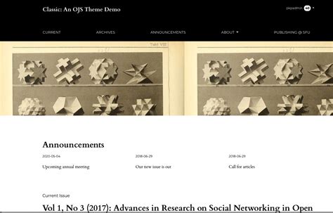Open Journal Systems Demos