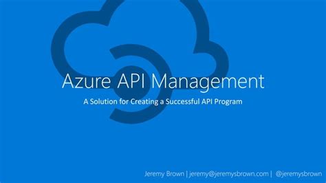 Azure Api Management Pptx