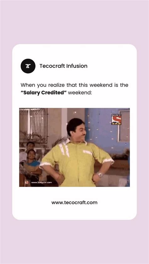 Tecocraft Infusion Pvt Ltd On Instagram Most Awaited Weekend😛 Time