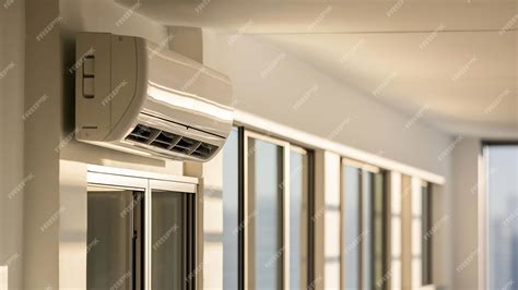 Premium Photo Split Air Conditioner On A Wall