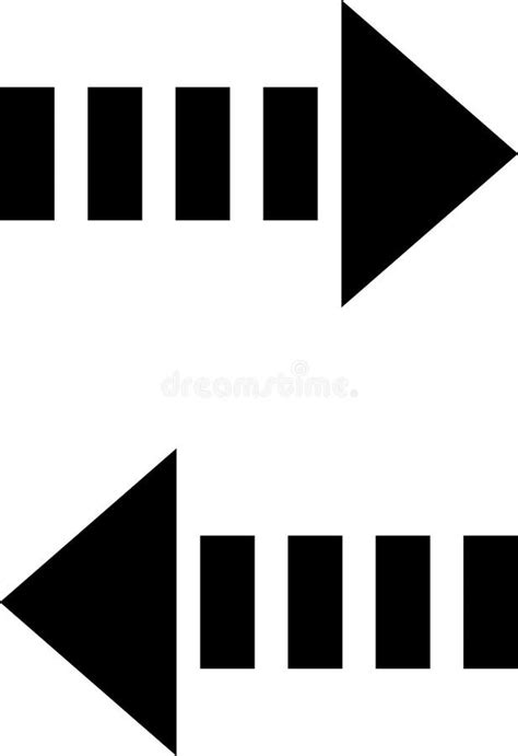 Arrow Icon Set Collection Different Arrows Sign Black Vector Arrows Stock Vector