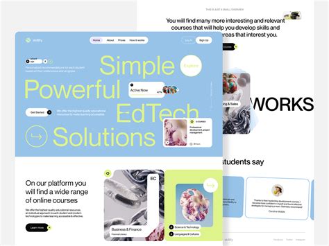 Edtech Platform Ui By Sam Halpert For Awsmd On Dribbble