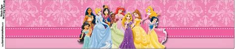 Princesas Disney Etiquetas Para Candy Bar Para Imprimir Gratis